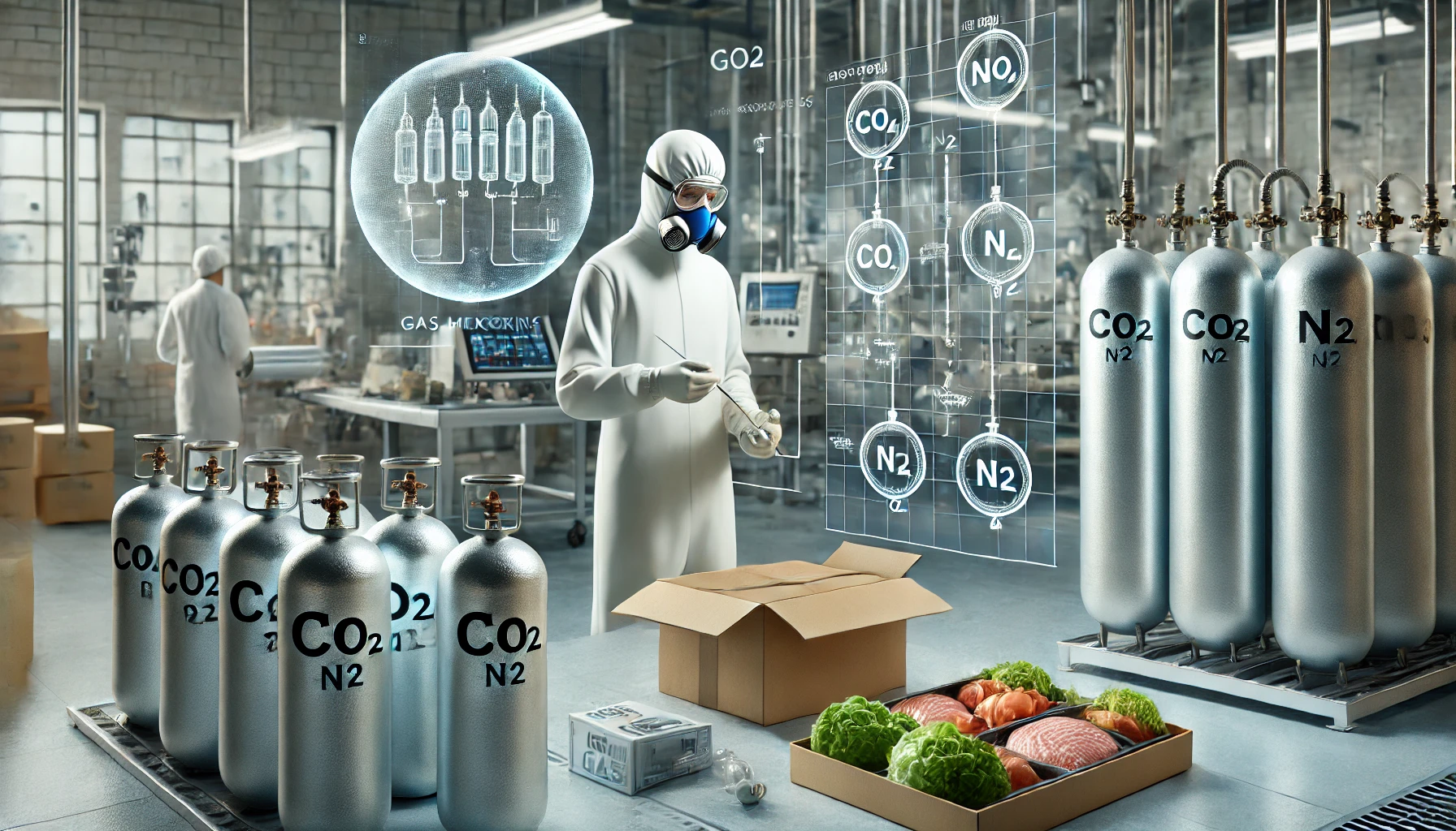 🧪 Food gas mixtures: importance and application in production 🍽️