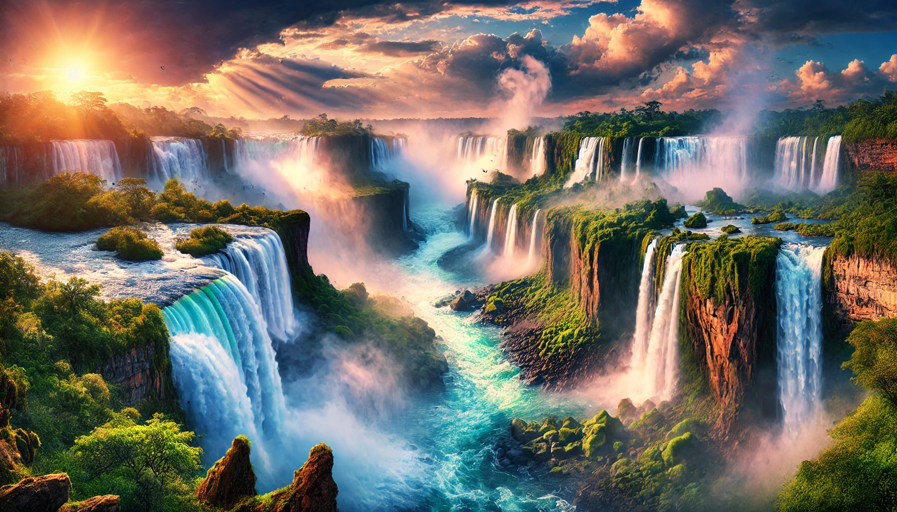 🌊 Top 9 largest waterfalls in the world 🌍 Interesting facts and secrets!