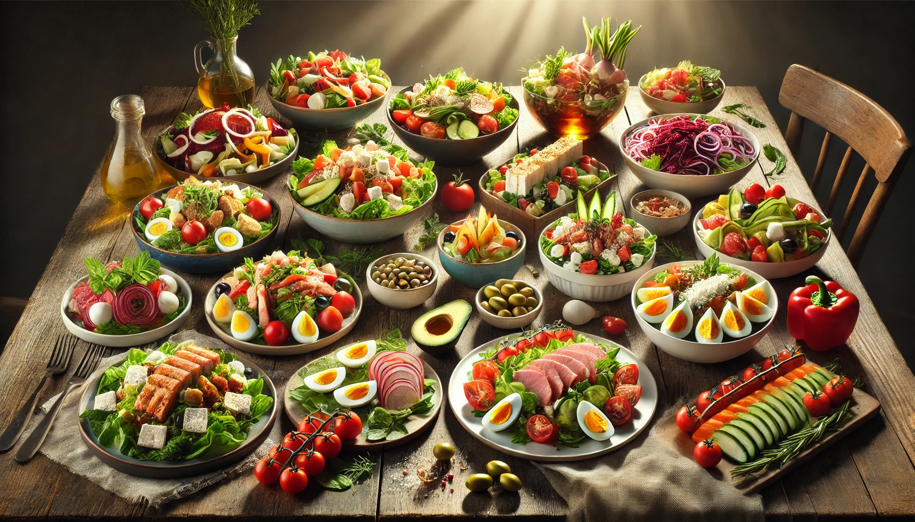 Top 10 most popular salads in the world 🥗🌍🍴