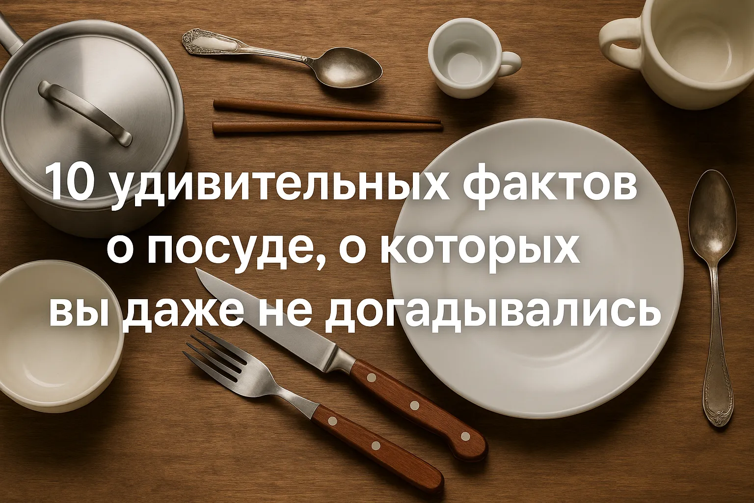 🍽️ 10 amazing facts about dishes that you didn’t know!