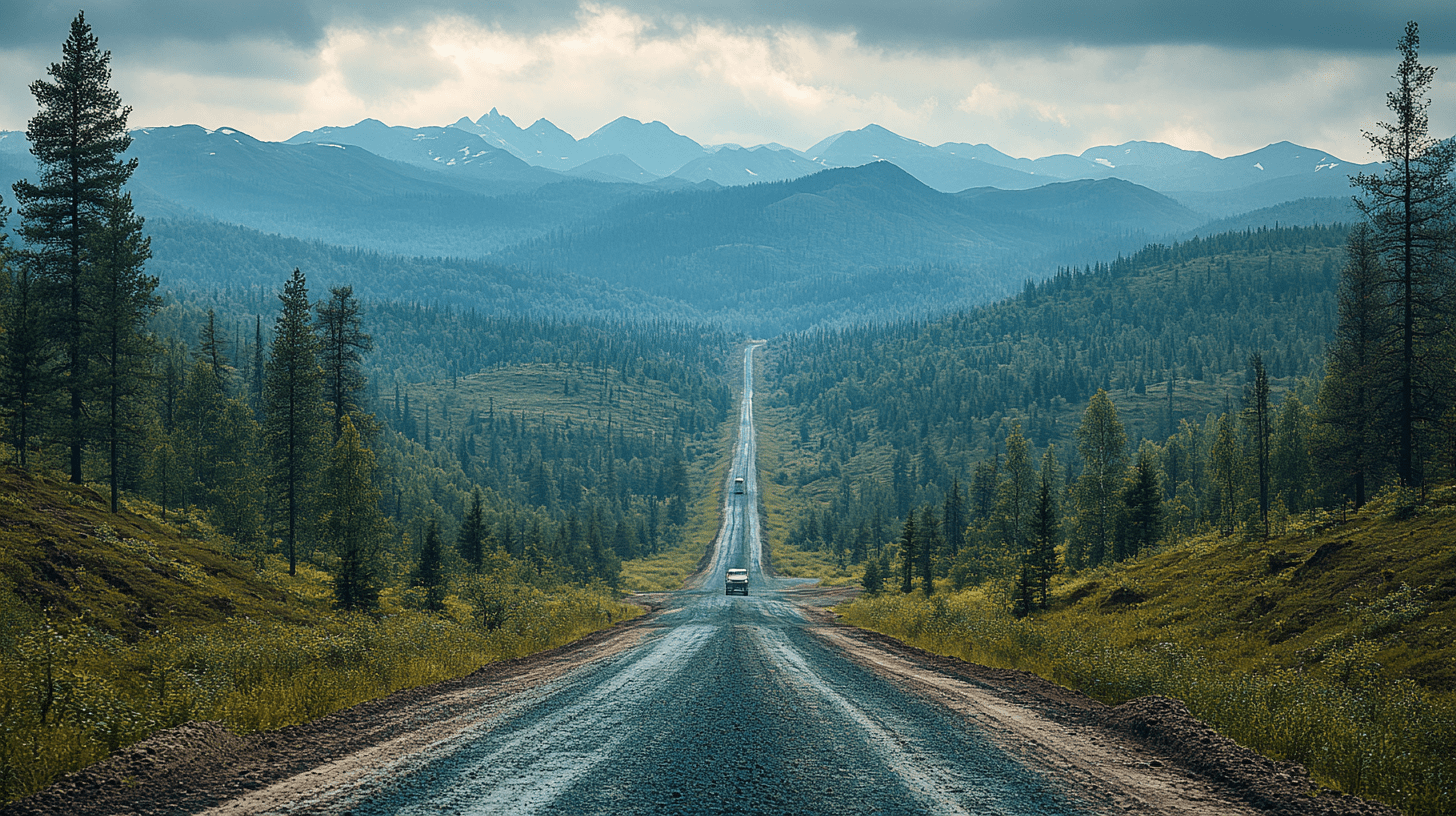 🚙 Highway P504 “Kolyma” - a legendary road without asphalt in Russia